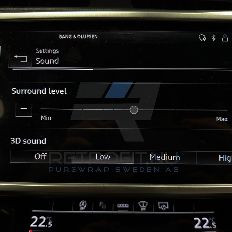 Audi A6 C8 B&O Premium Sound System